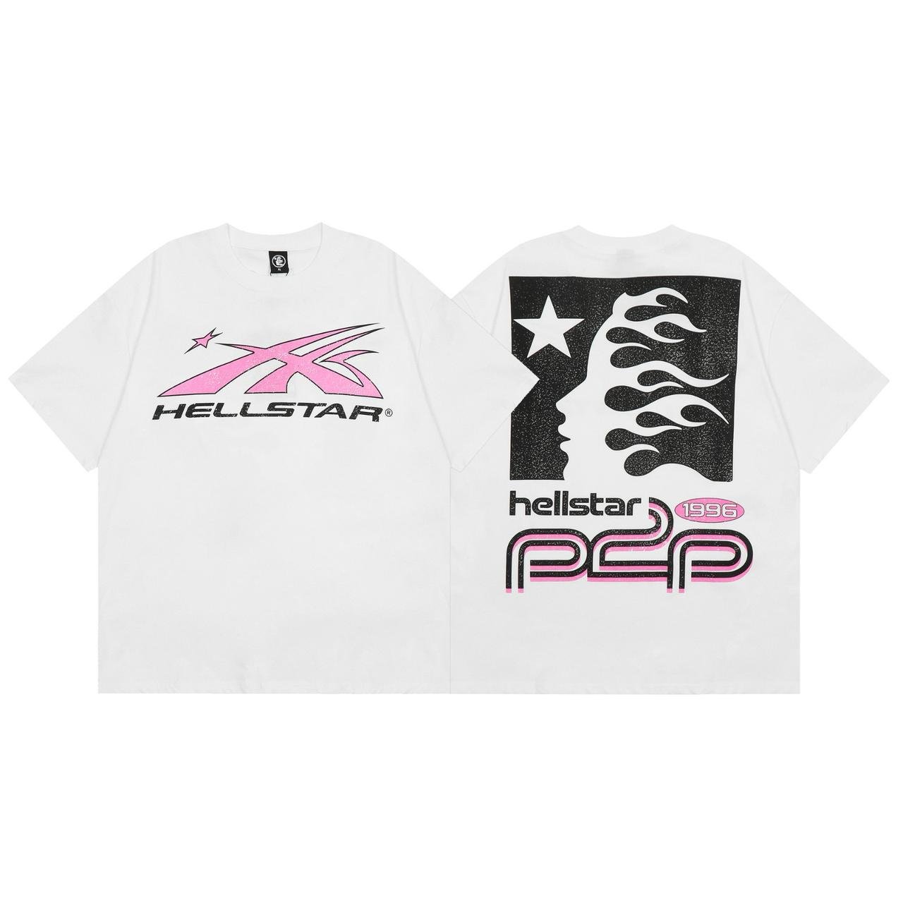 HELLSTAR P2P WHITE T-SHIRT - Fire Threads